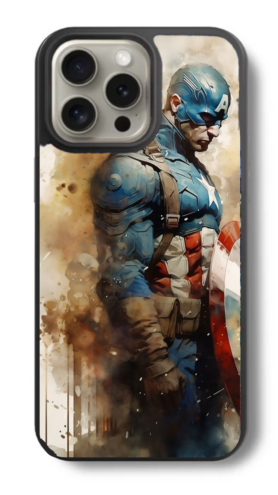 Captain America – Shield of Valor Glass Cover – Cover factory